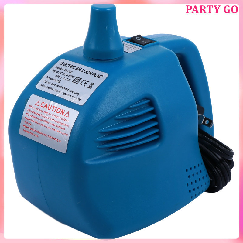 Electric Air Pump Balloons Helium Inflator Pool Tank Inflatables uiran2 ...