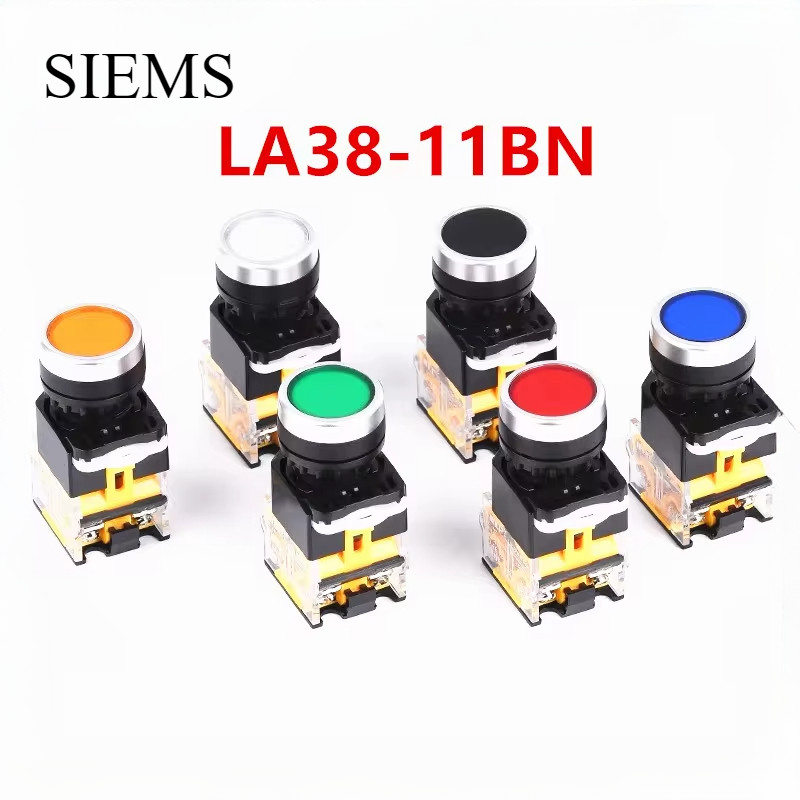 La38 11bn Press Type Power Switch Push Button Switch 22mm Self Locking Self Resetting Start Stop