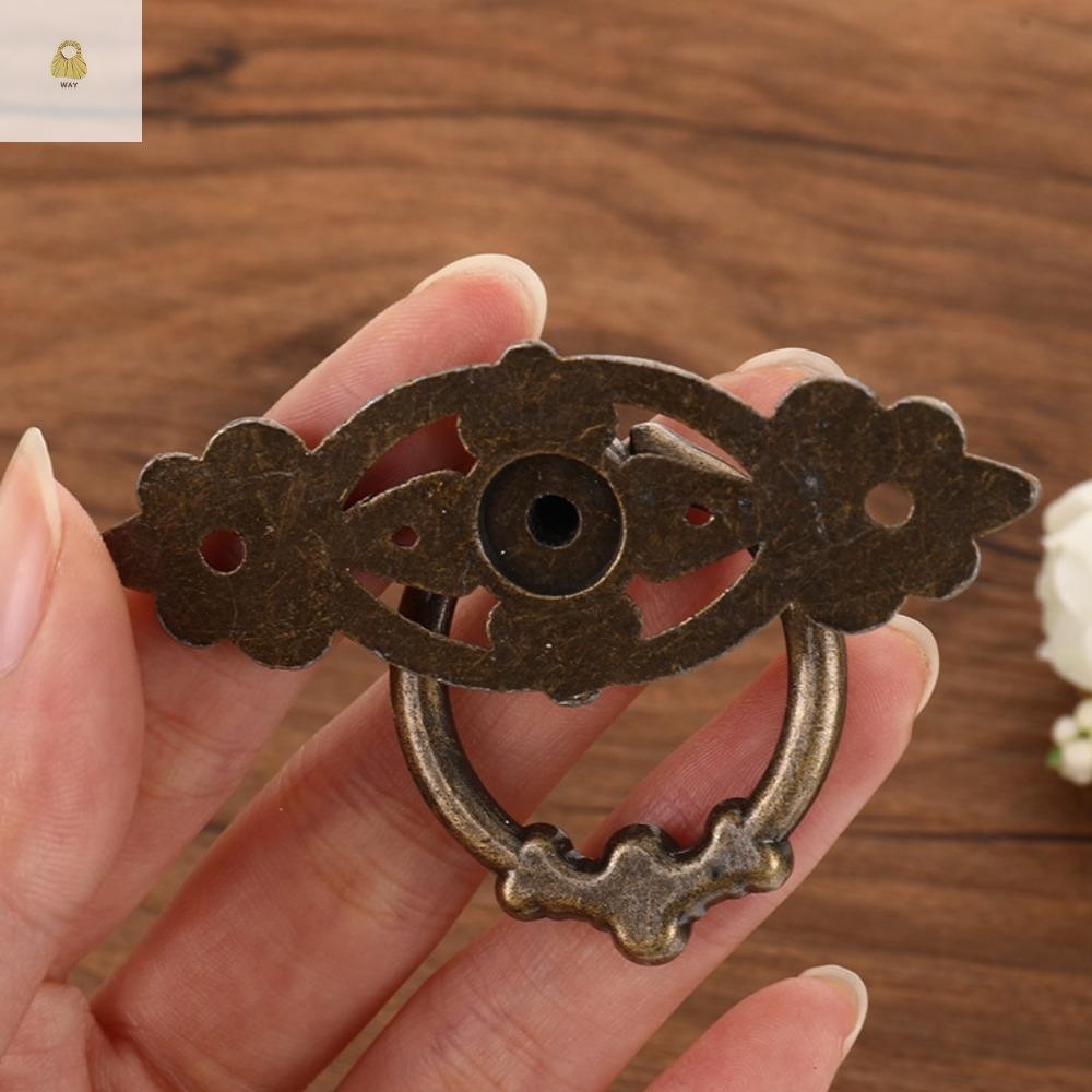 WAY Kitchen Handle Retro Bronze Tone Furniture Knobs Door Knocker Pull ...