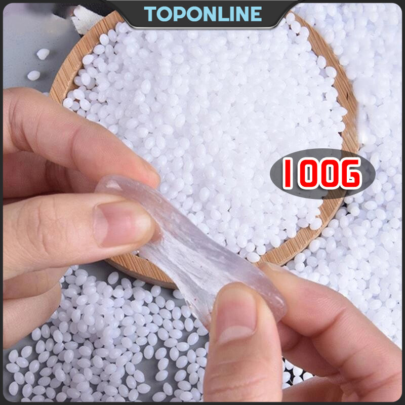 100g Thermoplastic DIY Pellet Moldable Plastic Polymorph Thermoplastic Pellet | Shopee Philippines
