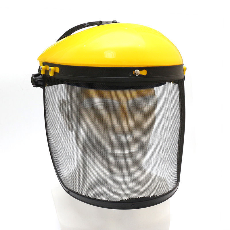 Mowing Cap Garden Steel Wire Mesh Protective Mask Mower Grass Trimmer ...