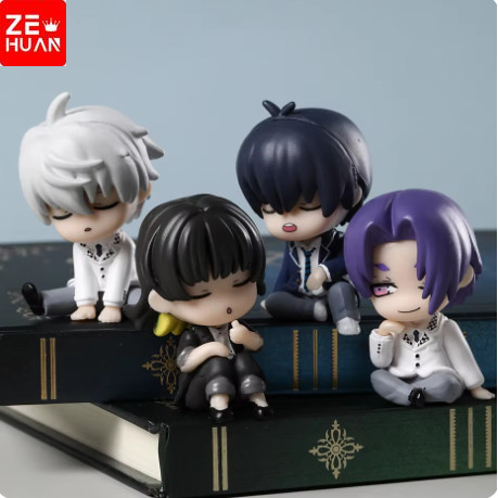 4pcs 5cm Blue Lock Katazun Fig Uniform Yoichi Meguru Seishiro Nagi Reo ...