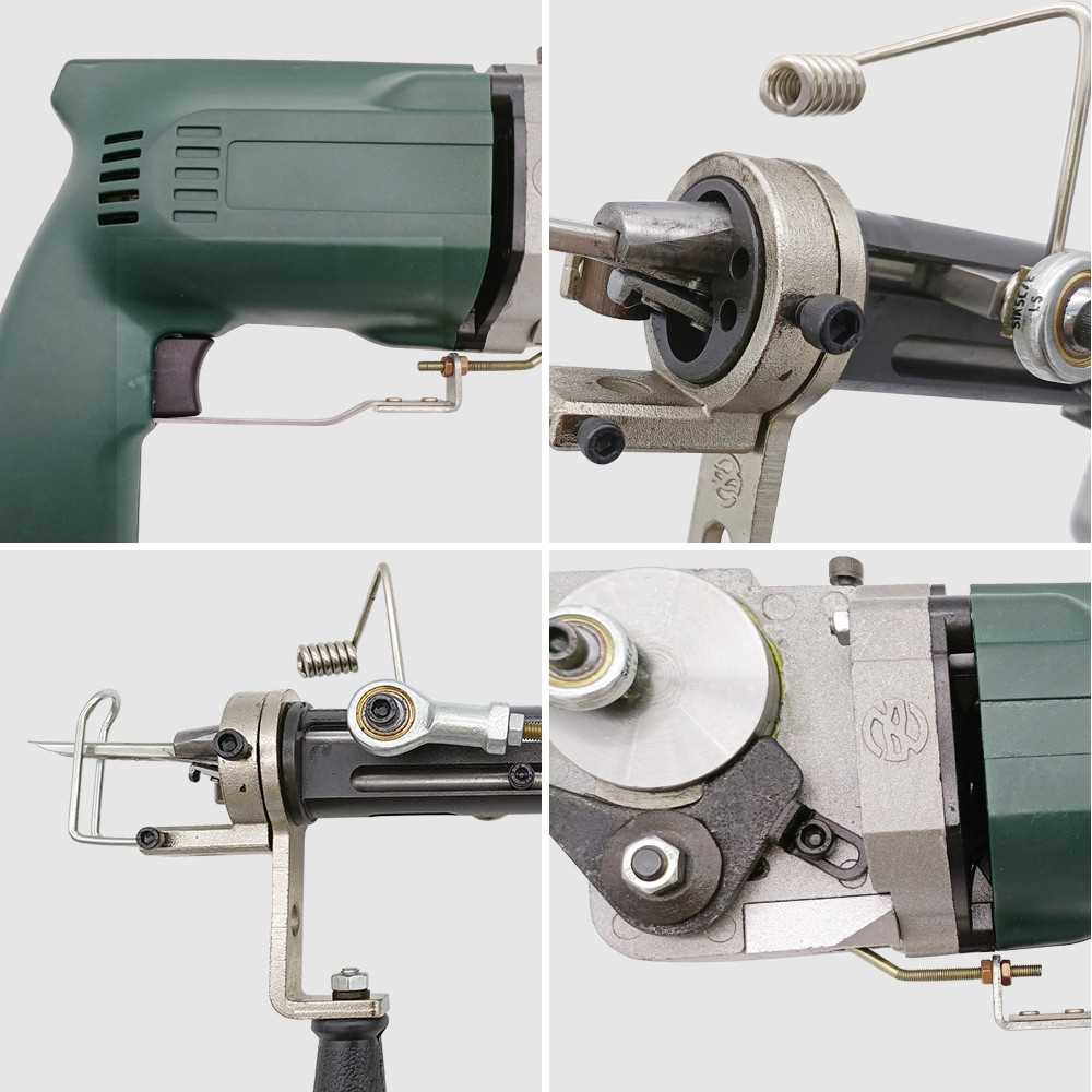 2 IN 1 Tufting Gun Can Do Both Cut Pile and Loop Pile Electric Rug ...