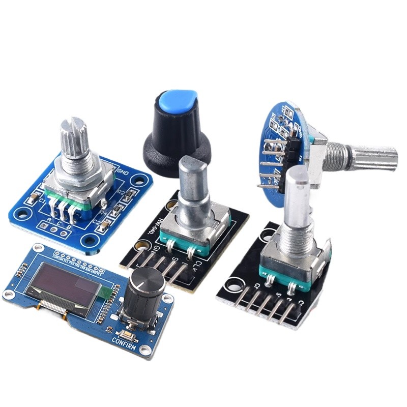 Rotary Encoder Module With Screen 360 Degree Coding For Module Potentiometer Digital Pulse