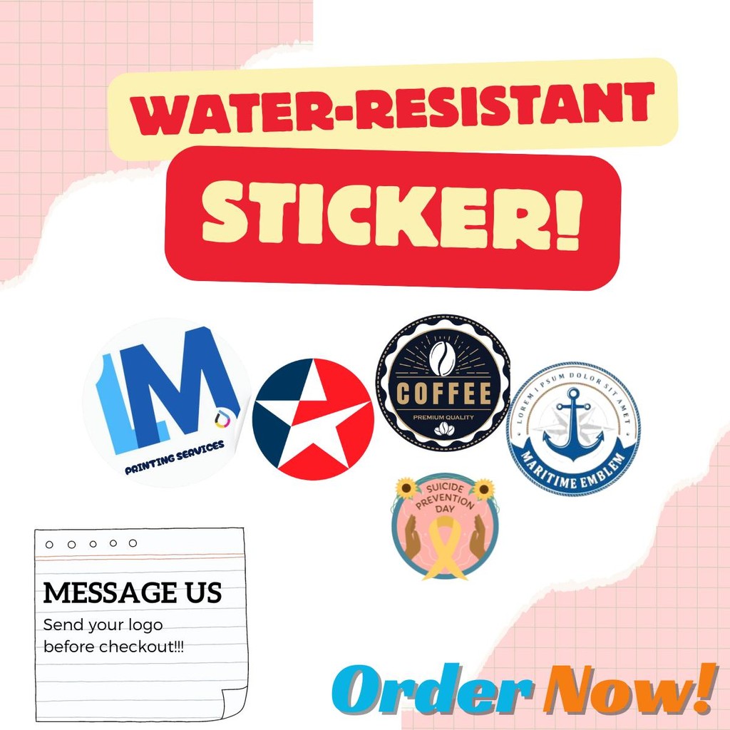 Logo - We print your Logo - High Quality Print Vinyl sticker, water ...