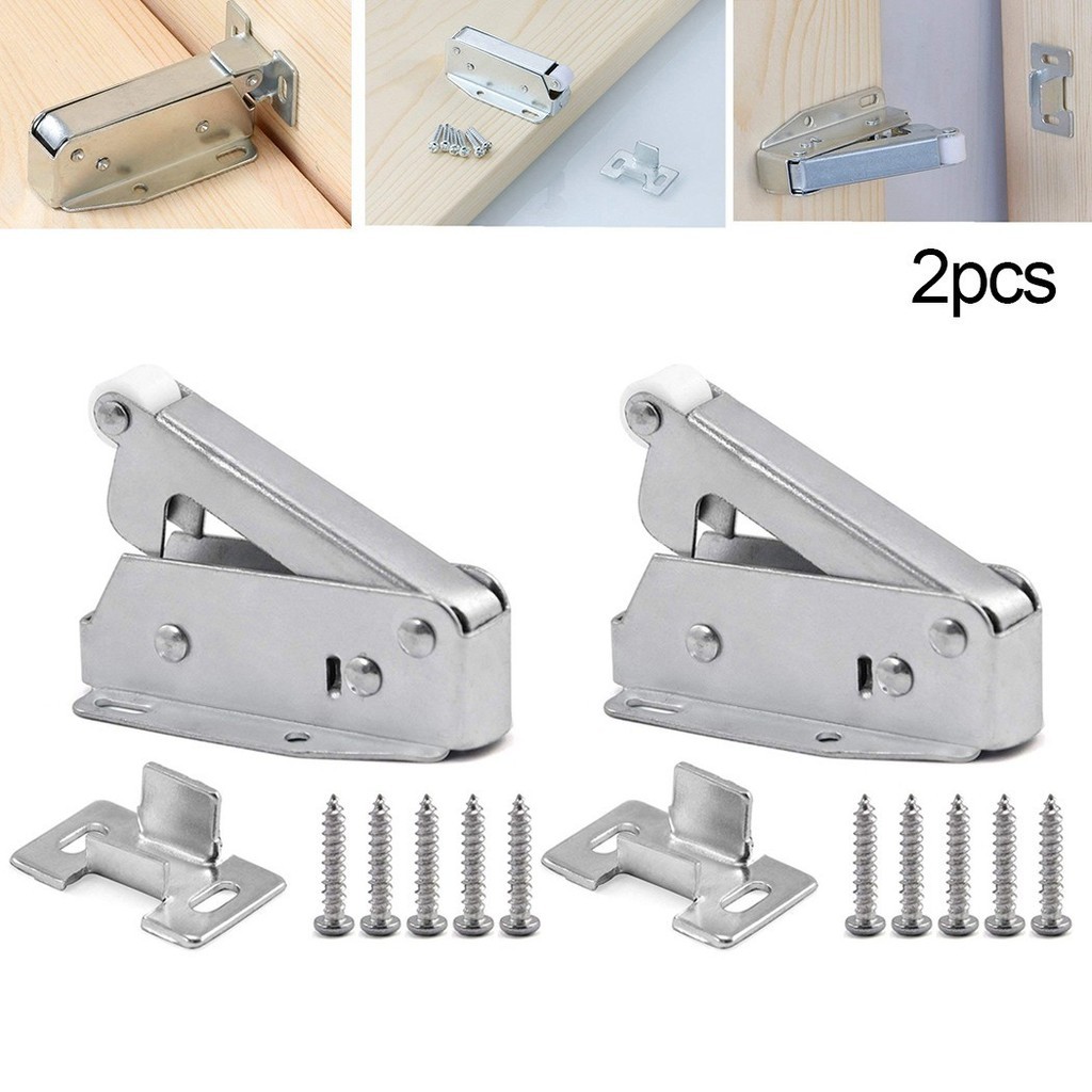 DEAL| 2pc Loft Touch Catch Latch Cupboard Door Hatch Attic Push to Open ...