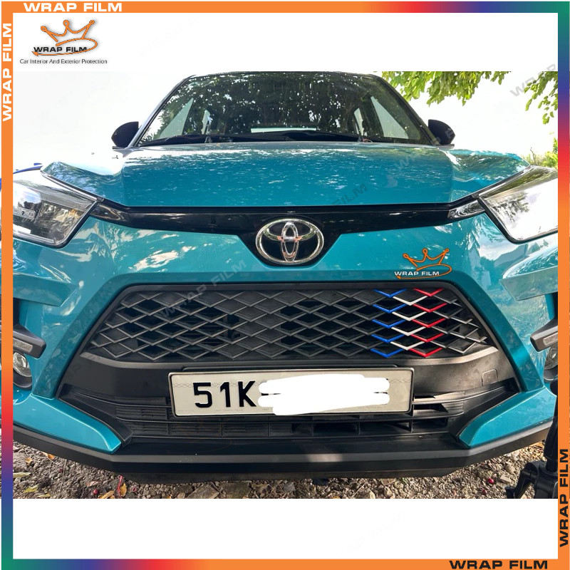 3m reflective Toyota Raize front Decal | Shopee Philippines