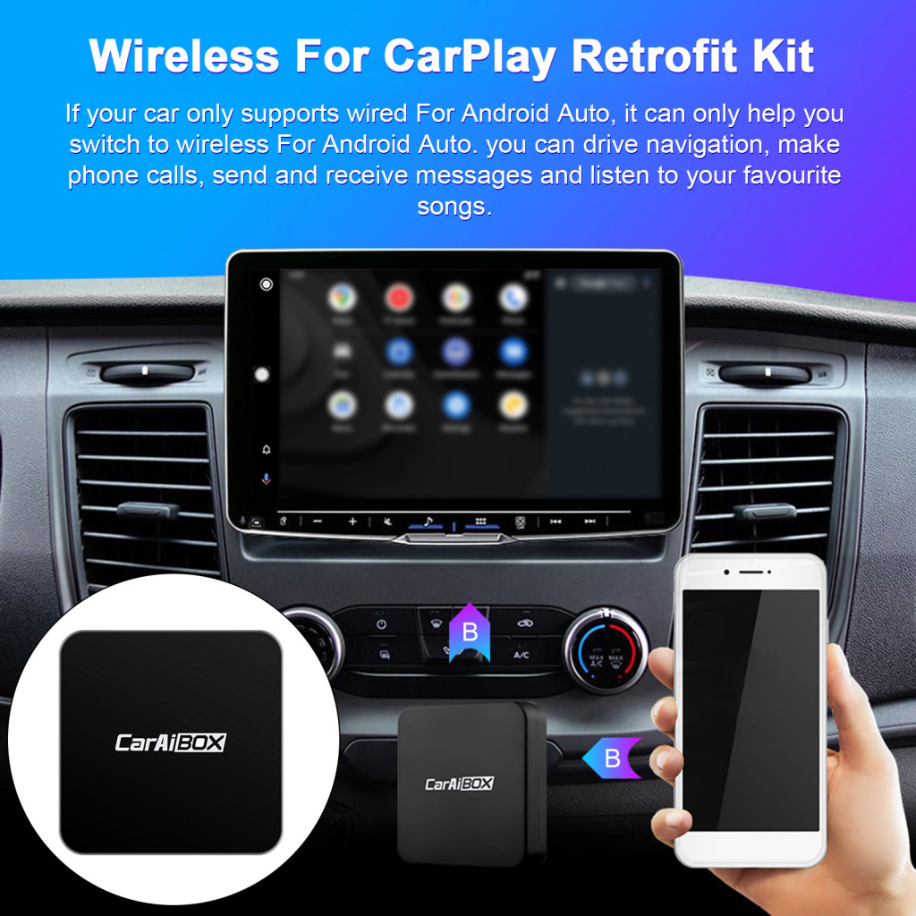 Wireless Adapter for Carplay Cars Wireless Adapter for Vehicles ...