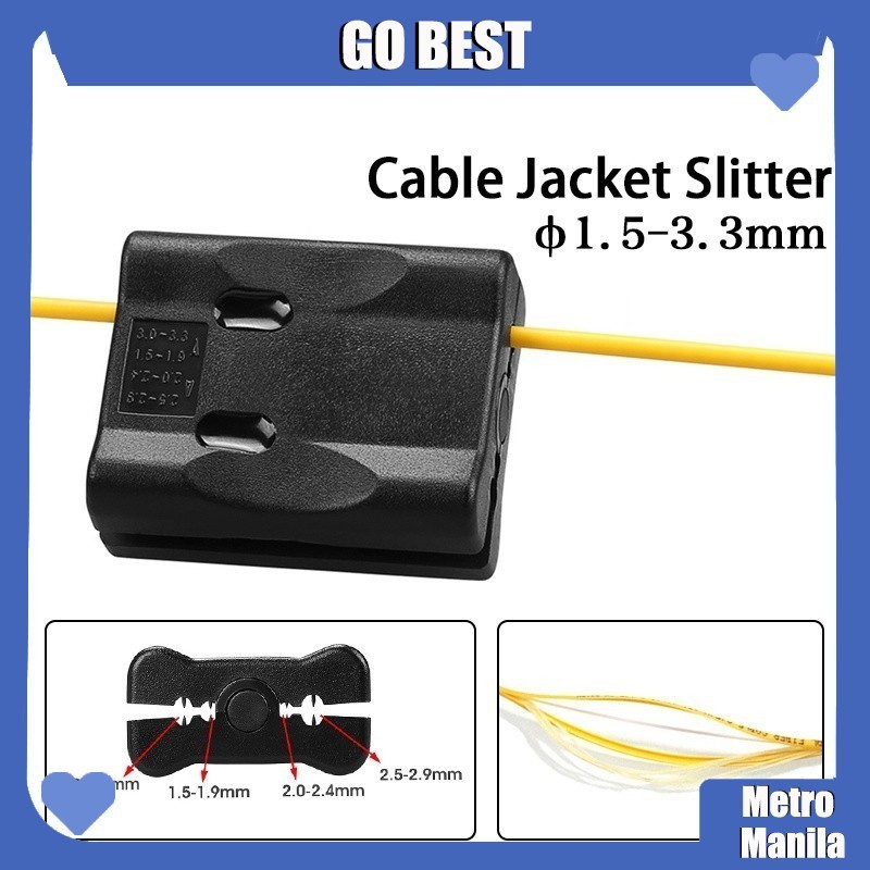 Fiber Cable Cutter Slitter Longitudinal Buffer Tube Stripper | Shopee ...