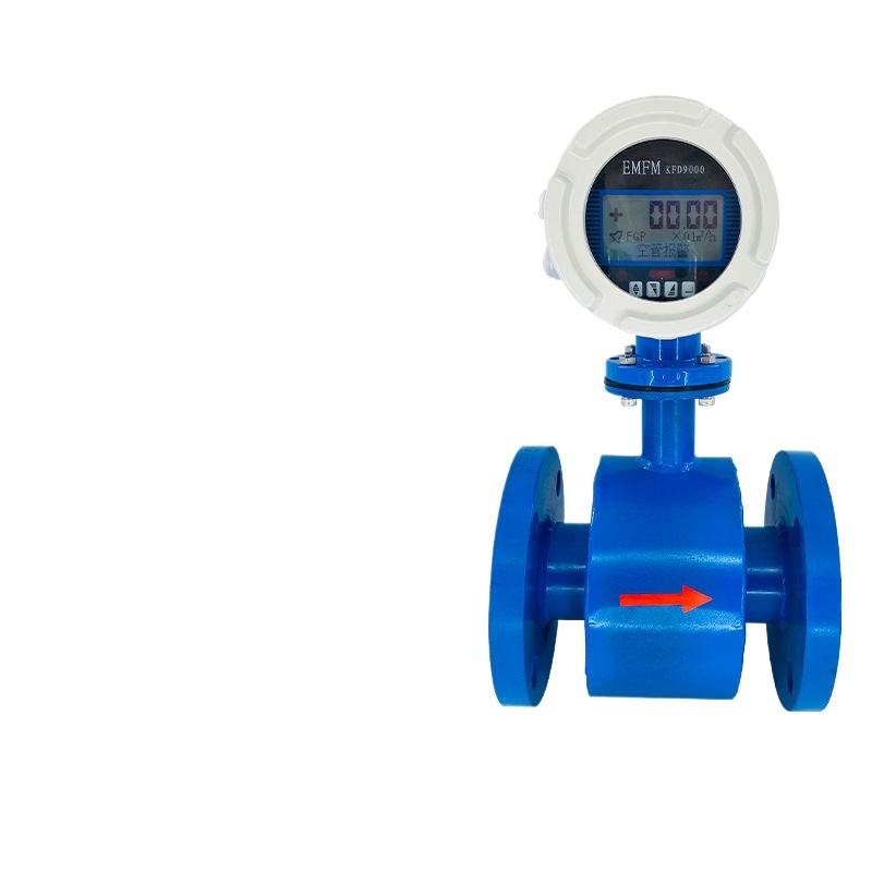 Electromagnetic Flowmeter Sewage Liquid Acid and Alkali Electronic Digital Display Pipeline High ...