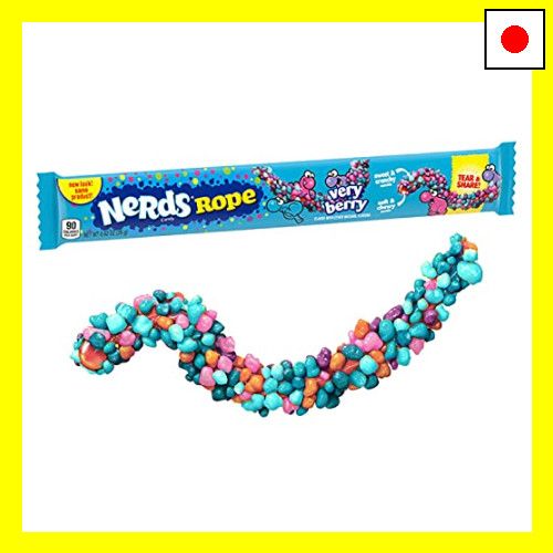 NeRds Rope Gummies Berry Berry 10 pieces NeRds ASMR Gummy Candy ...