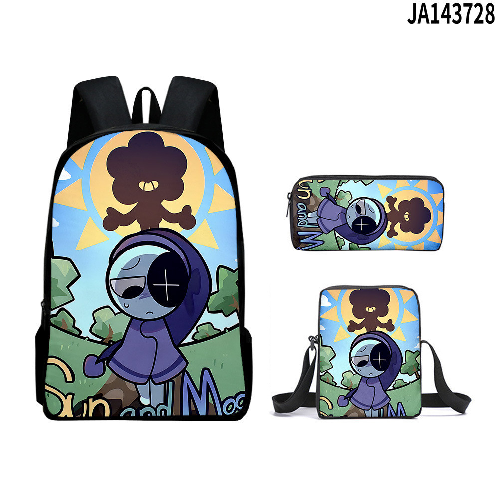 Dandy's World Backpack Crossbody Bag Pencil Case Crossbody Bag Student ...