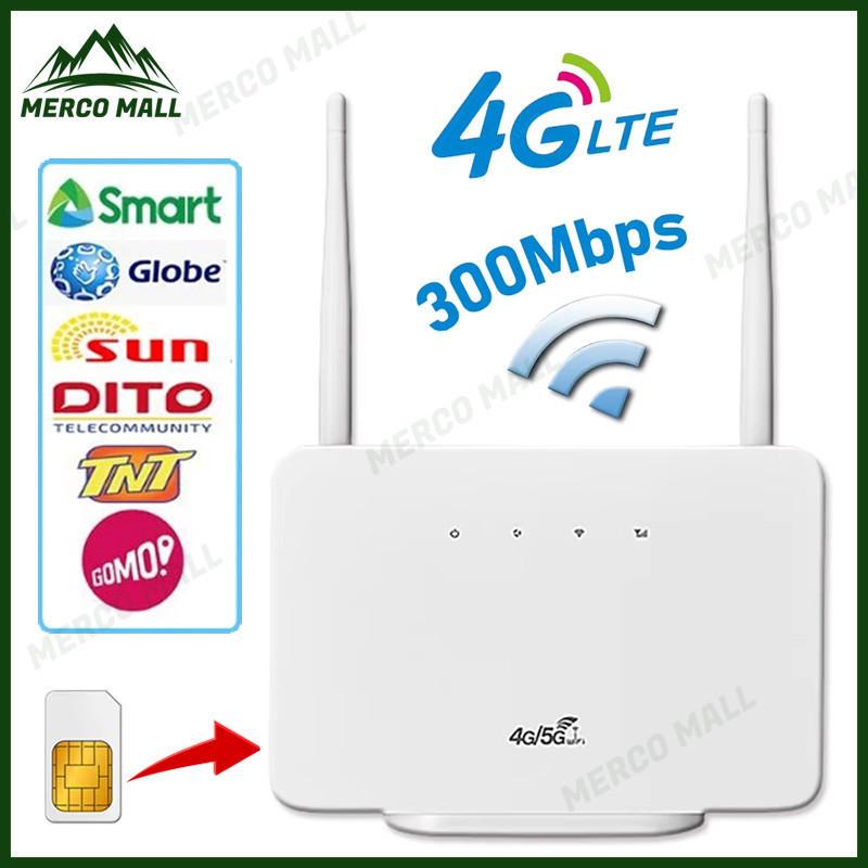EXPOSE 5G Router 300Mbps Sim Card Modem Dual Band A30 Wi-Fi6 Router ...