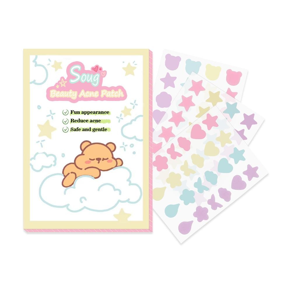 Soug Cute Colored Hydrocolloid Pox Sticker Multi-colored Pox Cover ...