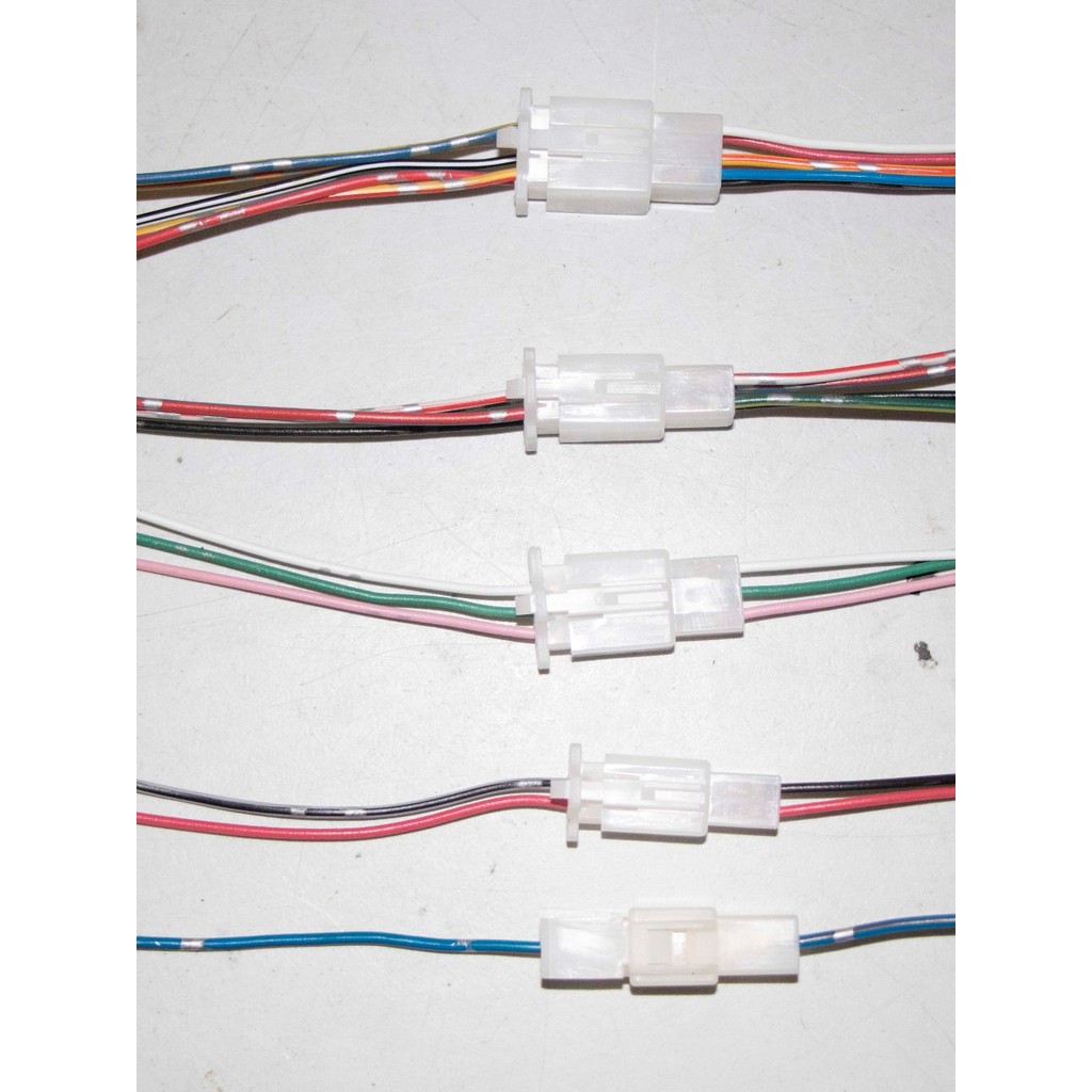 Motorcycle Wiring Harness Set of 1/ 2 / 3 / 4 / 5 / 6 -pin wire ...