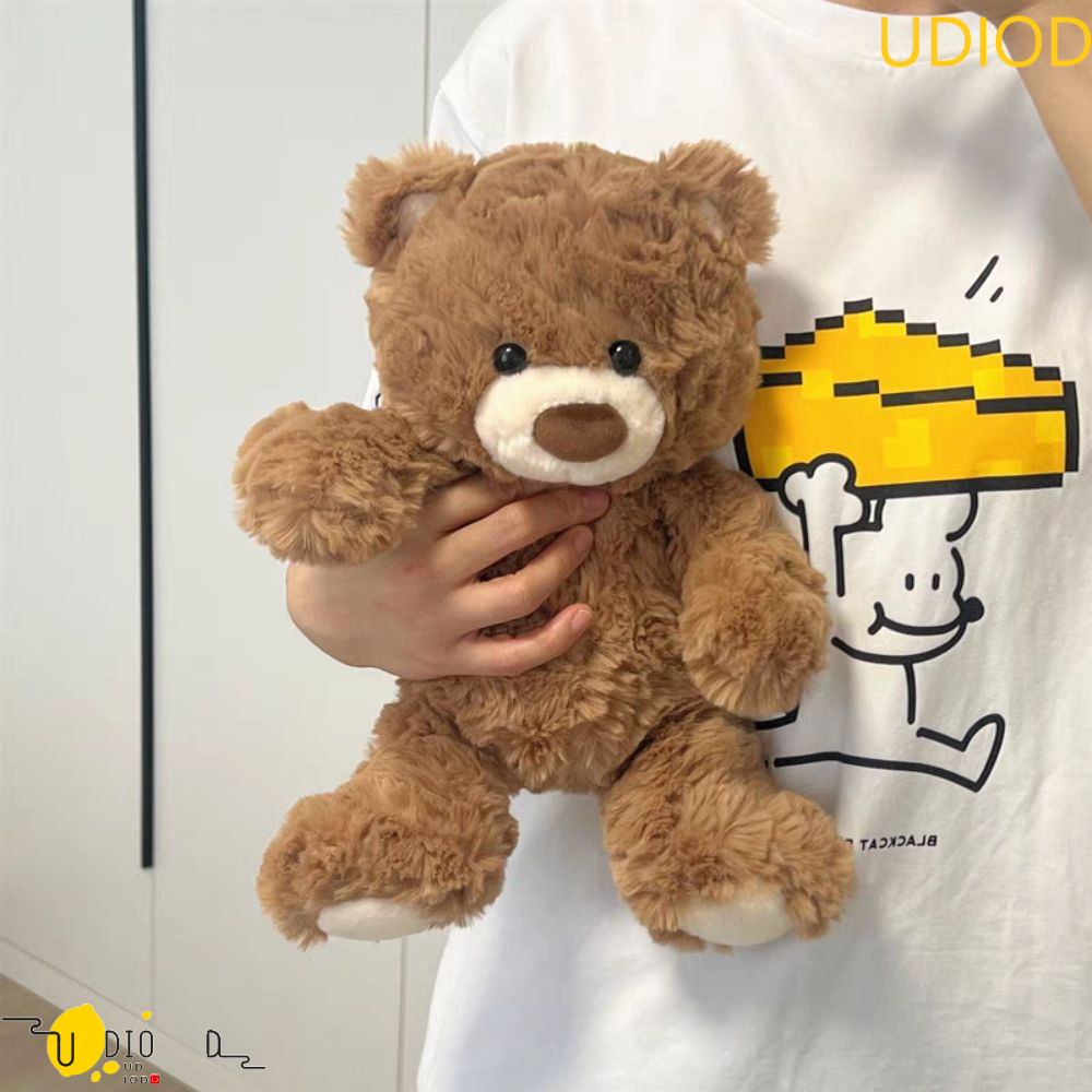 UDIOD Cute Bear Plush Doll, PP Cotton Fluffy Bear Plush Kids Toy, Sweet ...