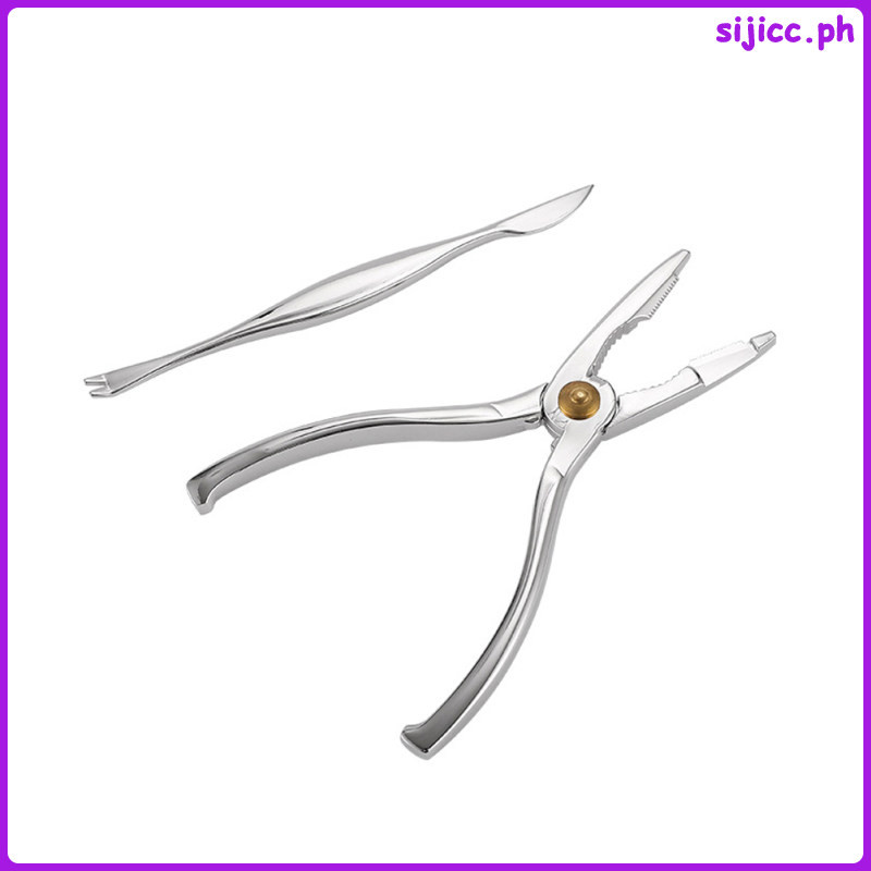 2 Pcs/set Nut Cracker Kitchen Crab Utensils Seafood Plier Crabs Peeling ...