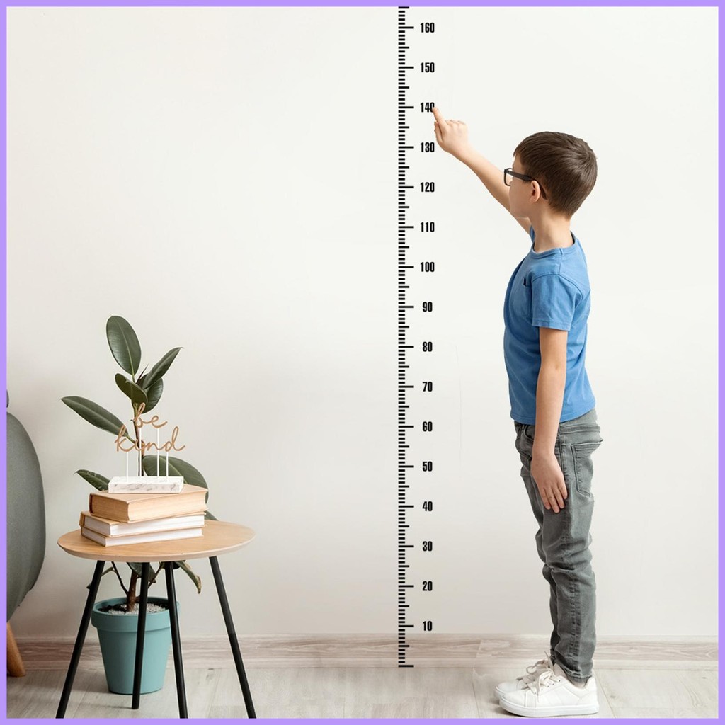 Height Measurement Sticker Height Chart Wall Stickers Portable Wall ...