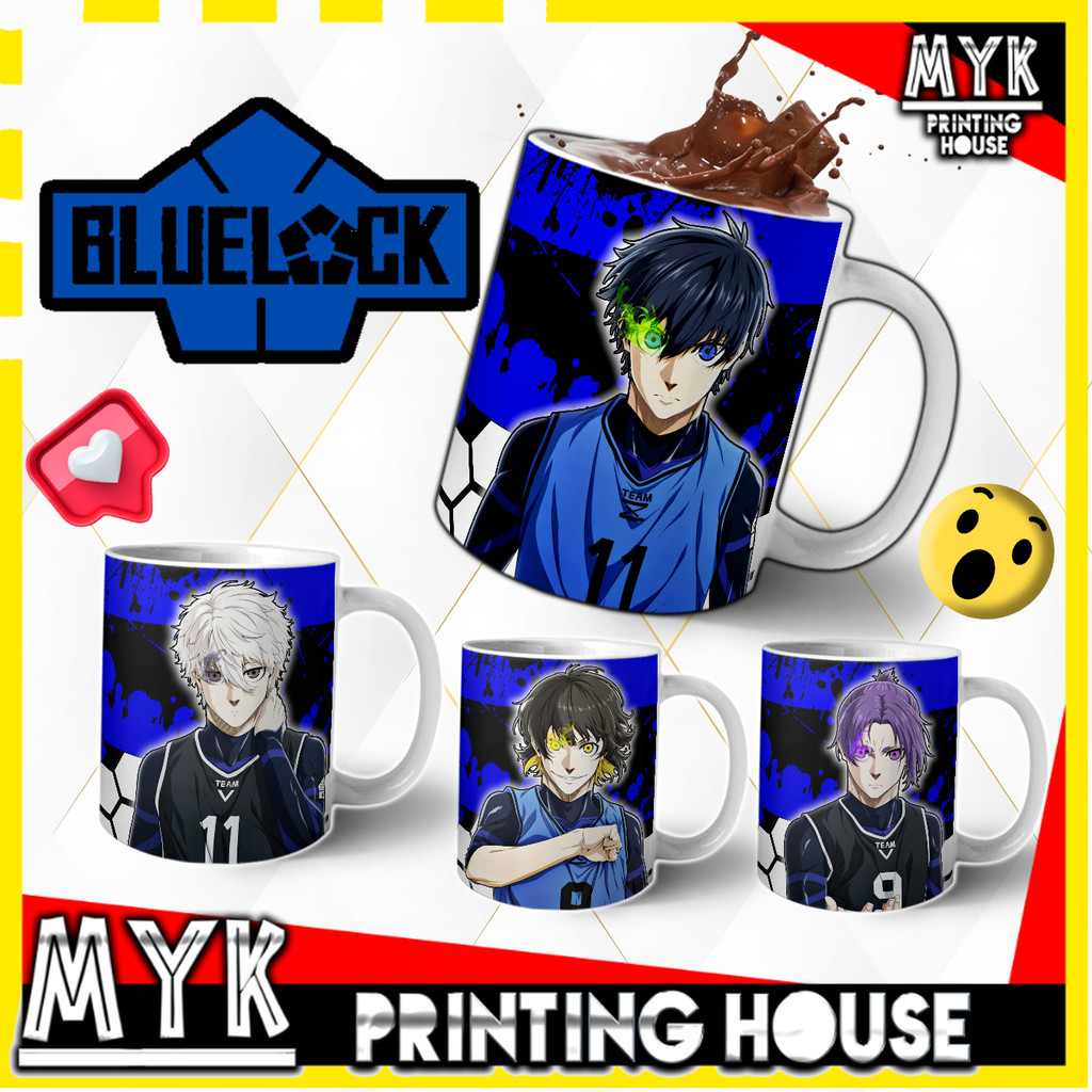 bluelock character anime mug design | Shopee Philippines