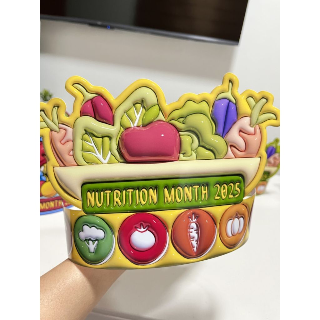 Nutrition Month Headdress for Kids – Fruits & Vegetables Crown | School ...