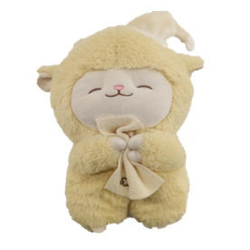 MINISO Mini Family - 11in. Baby Sheep Plush Toy(Yellow Cici) | Shopee ...