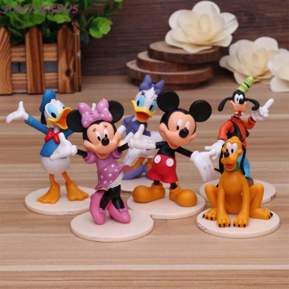 JUNYUE88US Mickey Mouse Action Figure Christmas PVC Anime Dolls Doll ...