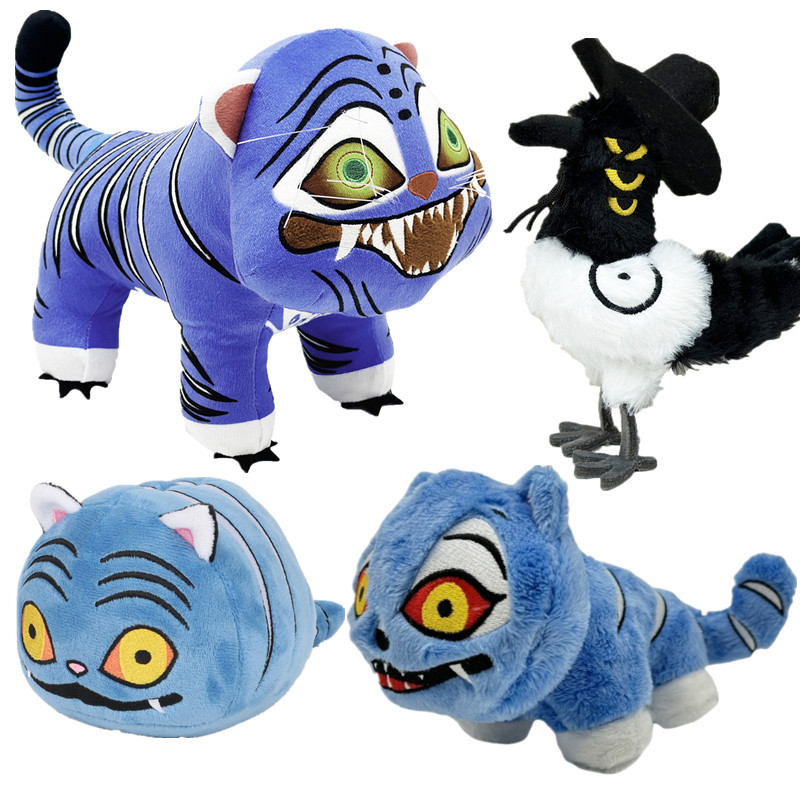 Kpop Demon Hunters Plush,Tiger Derpy Bird Soft Stuffed Doll Toys ...