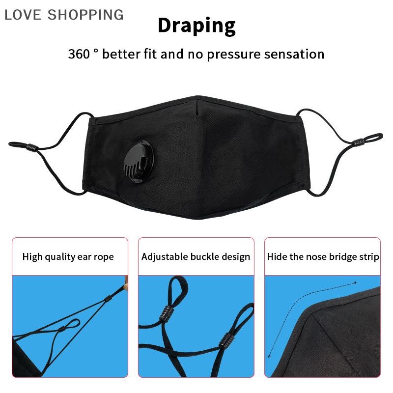 LOVESHOPPING Anti-pollution PM2.5 Dust Masks Washable And Reusable ...