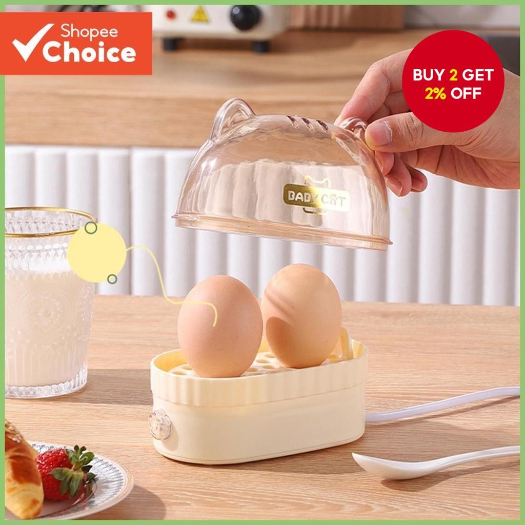 Two Egg Boiler Capacity Mini Portable 120W 250~V Egg Electric Cooker ...