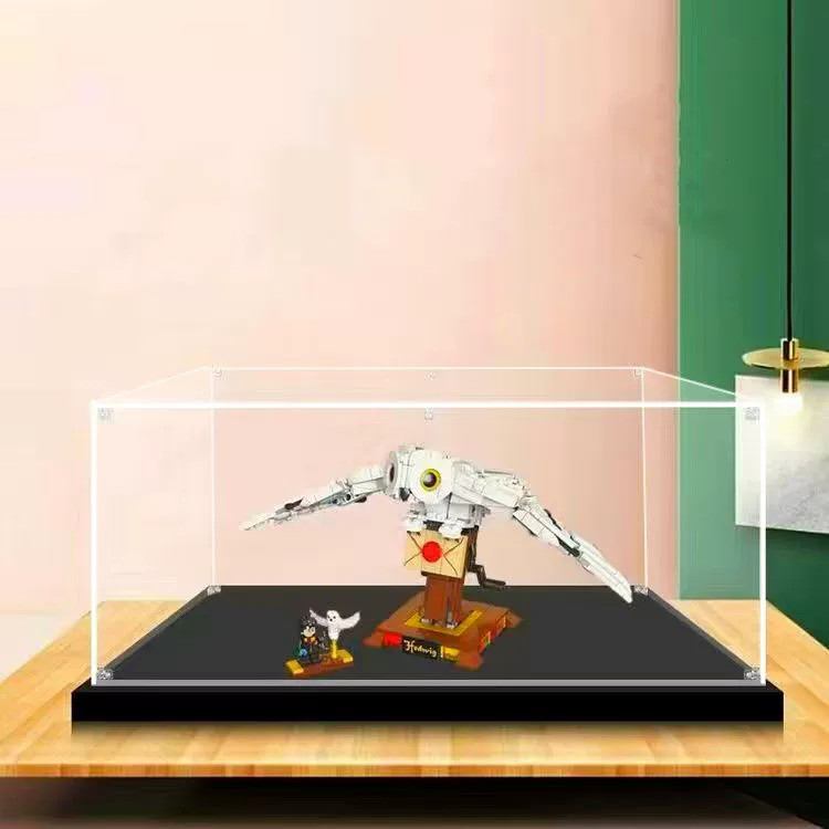Lego 75979 Harry Potter Heideway Transparent Display Box Popmart Labubu ...