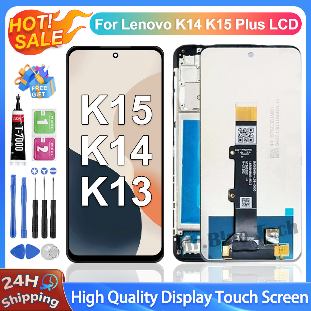 For Lenovo K13 / K13 Pro / K13 Note / K14 / K14 Plus / K15 /K15 Plus LCD Display Touch Screen ...