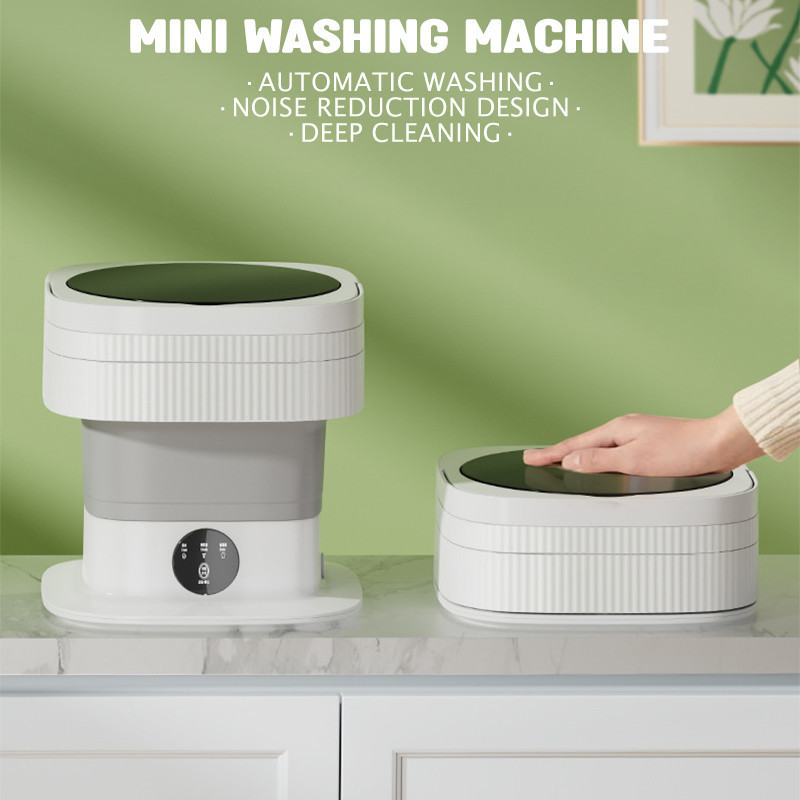 Mini Washing Machine Portable Folding Washing Machine Multifunctional ...