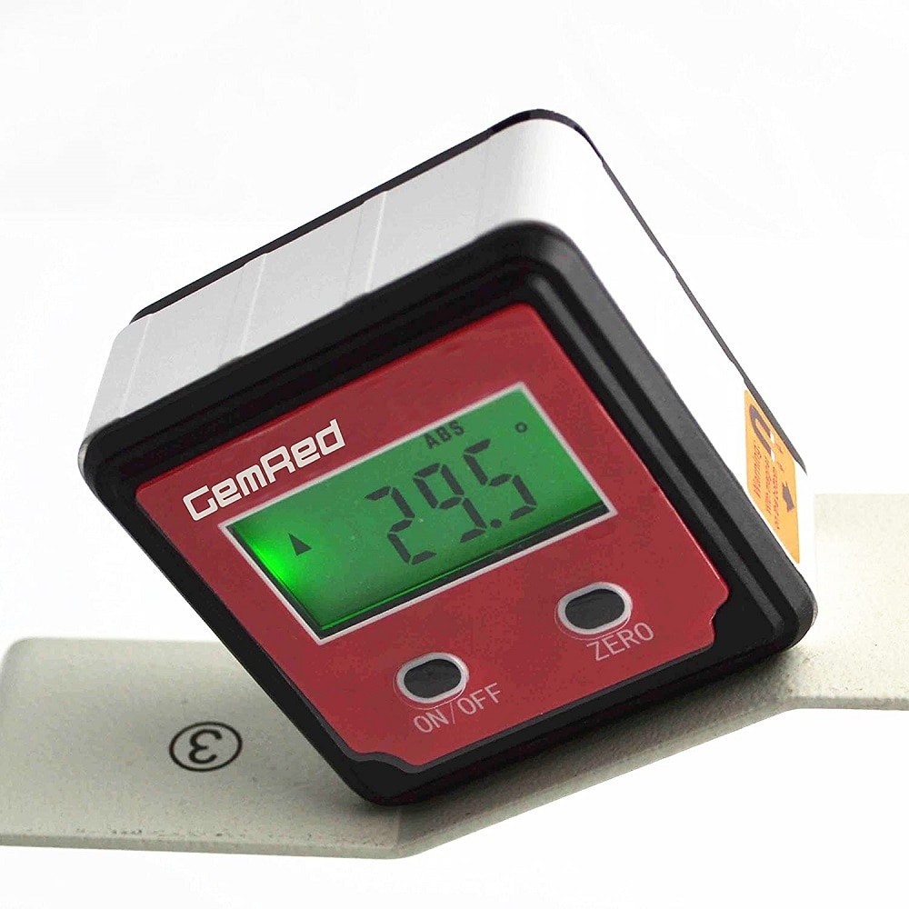 LCD Digital Inclinometer Spirit Level Protractor Angle Gauge Meter ...
