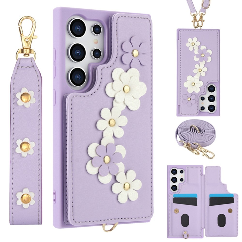 Aesthetic Flower Casing for Samsung Galaxy S25 S24U S22 Ultra Beautiful ...