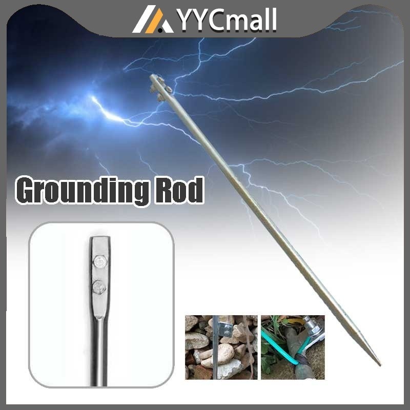 1Pcs 800*16mm Galvanized Grounding Rod | Shopee Philippines