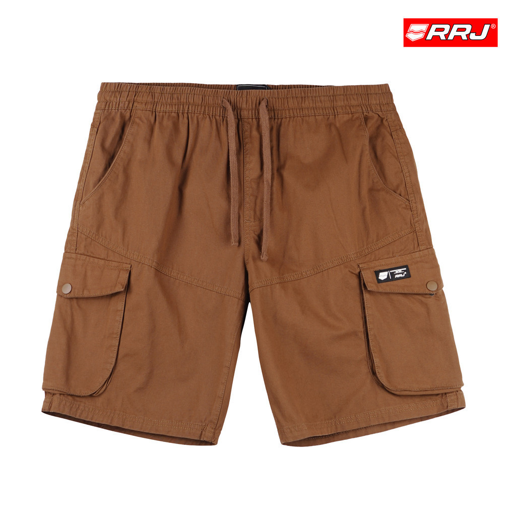 RRJ Basic Non-Denim Cargo Short for Men Regular Fitting Rinse Wash ...