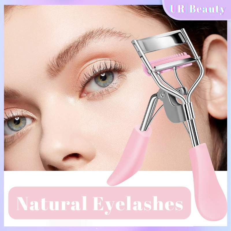 Chrome Belt Eyelash Curler with Comb Eye Makeup Tool/Lashes Lifting ...
