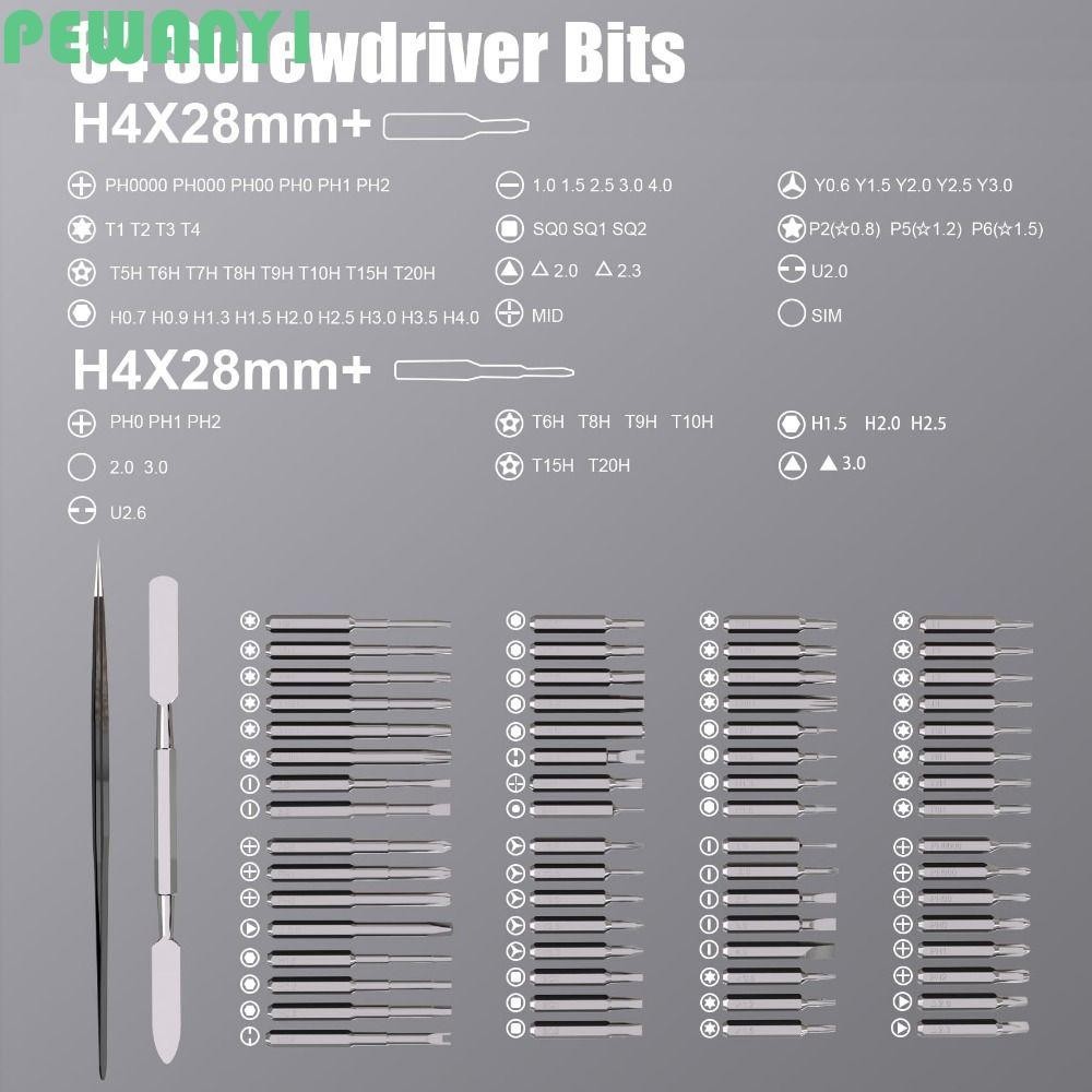 PEWANY1 Electric Screwdriver Set, Mini Precision with LED Screw Driver ...