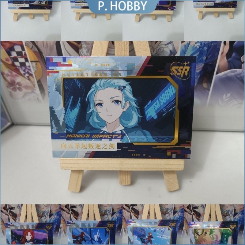 Honkai Three Collection Card Series Card Slots Honkai 3 Character SSR ...