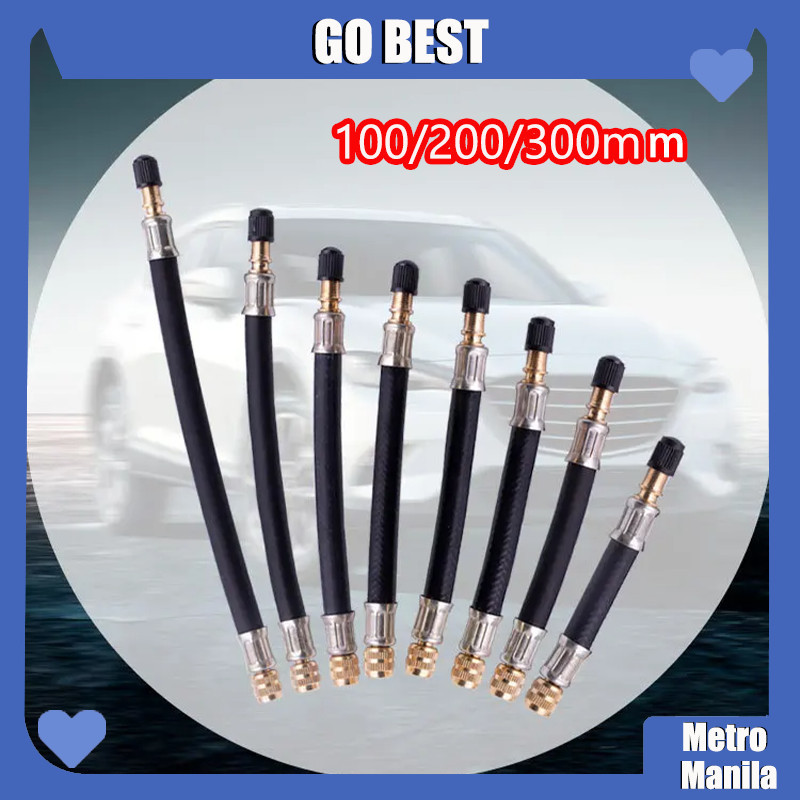 100/200/300mm Car Wheels Valve Stems Extensions Tube Adapter Valve ...