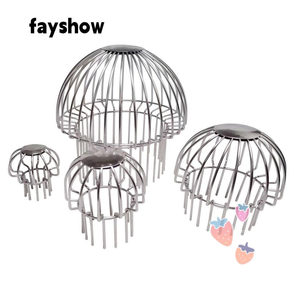 FAYSHOW2 Roof Floor Drain, Round Stainless Steel Balcony Drainage Cover ...