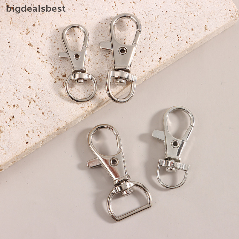 BDB 10Pcs/set Metal Swivel Lobster Hook Clasp Keyring Snap Clasp Bag ...