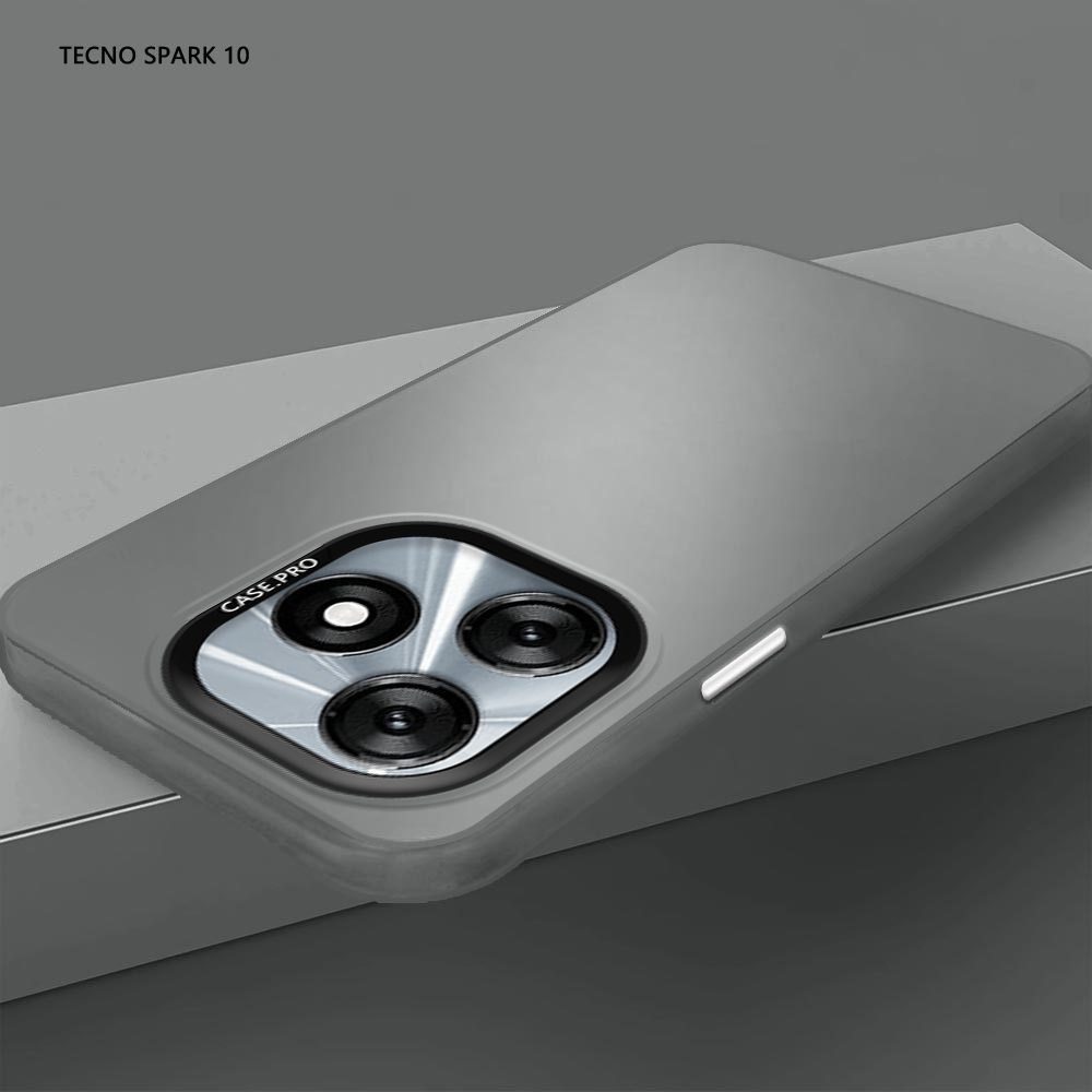 For Tecno Spark 10 10c 20 Pro 20c Camon 15 Colour Hard Case Soft Siliocne Edge Shockproof Back