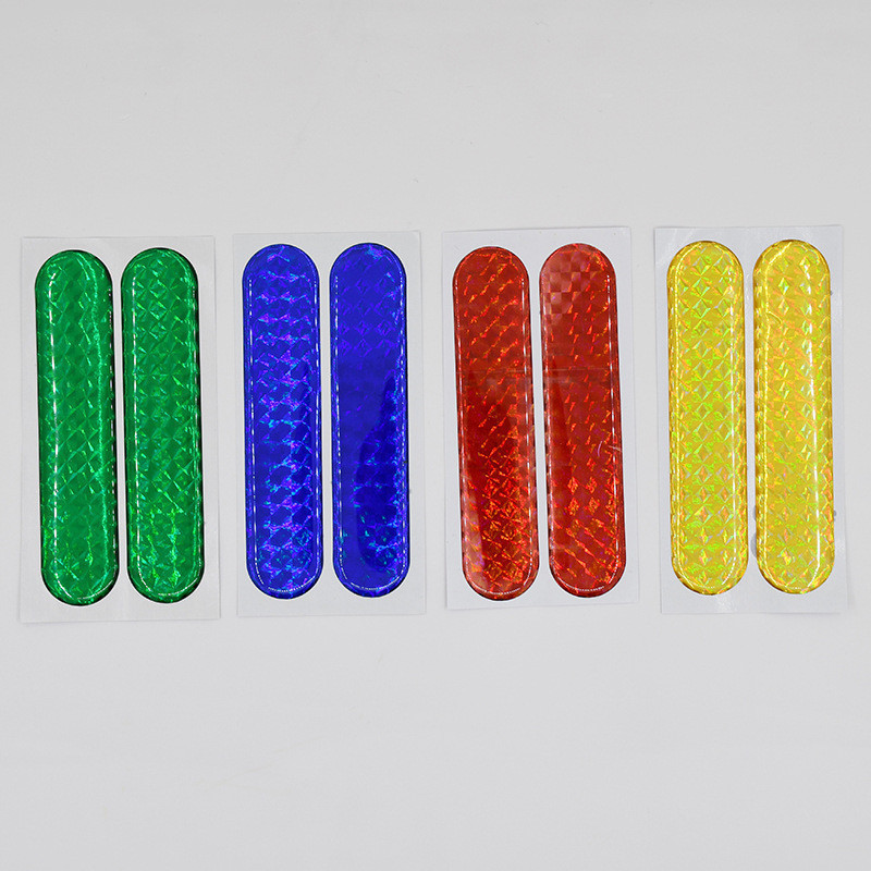 【Cyber】 2pcs Auto Car Reflective Strips Car Safety Warning Stickers ...
