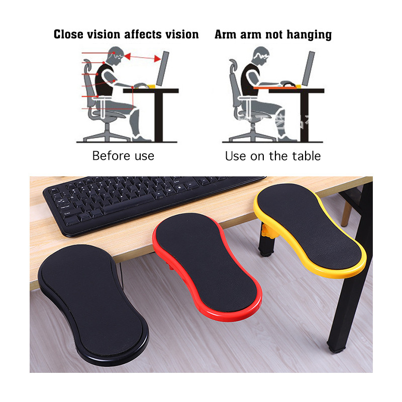 XPH192 Computer Table Arm Support Mouse Pads Computer Hand Armrest Pad ...