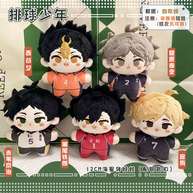 Anime Haikyuu Sugawara Koushi Miya Atsumu Cute Plush Dolls Pandent Gift ...