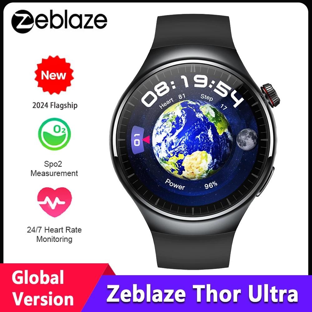 Original Zeblaze Thor Ultra Smartwatch Quad Core 4G LTE Phone Call 1 ...