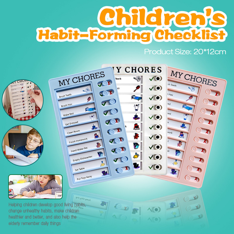 Task Planning Board Portable Plastic Memo Checklist Board Detachable ...