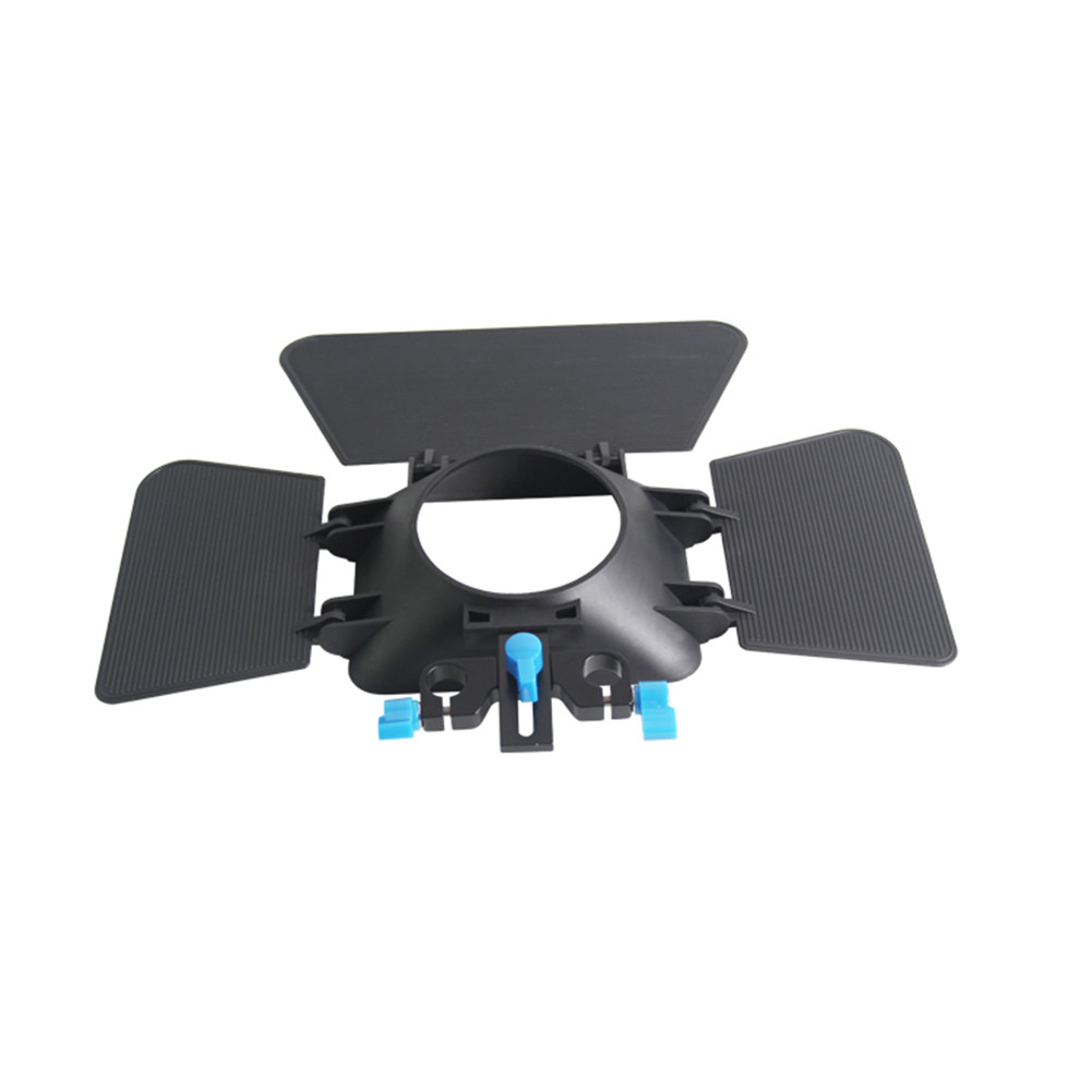M1 Matte Box Camera Shade for 15mm Rail Rod Follow Focus Rig Cage ...