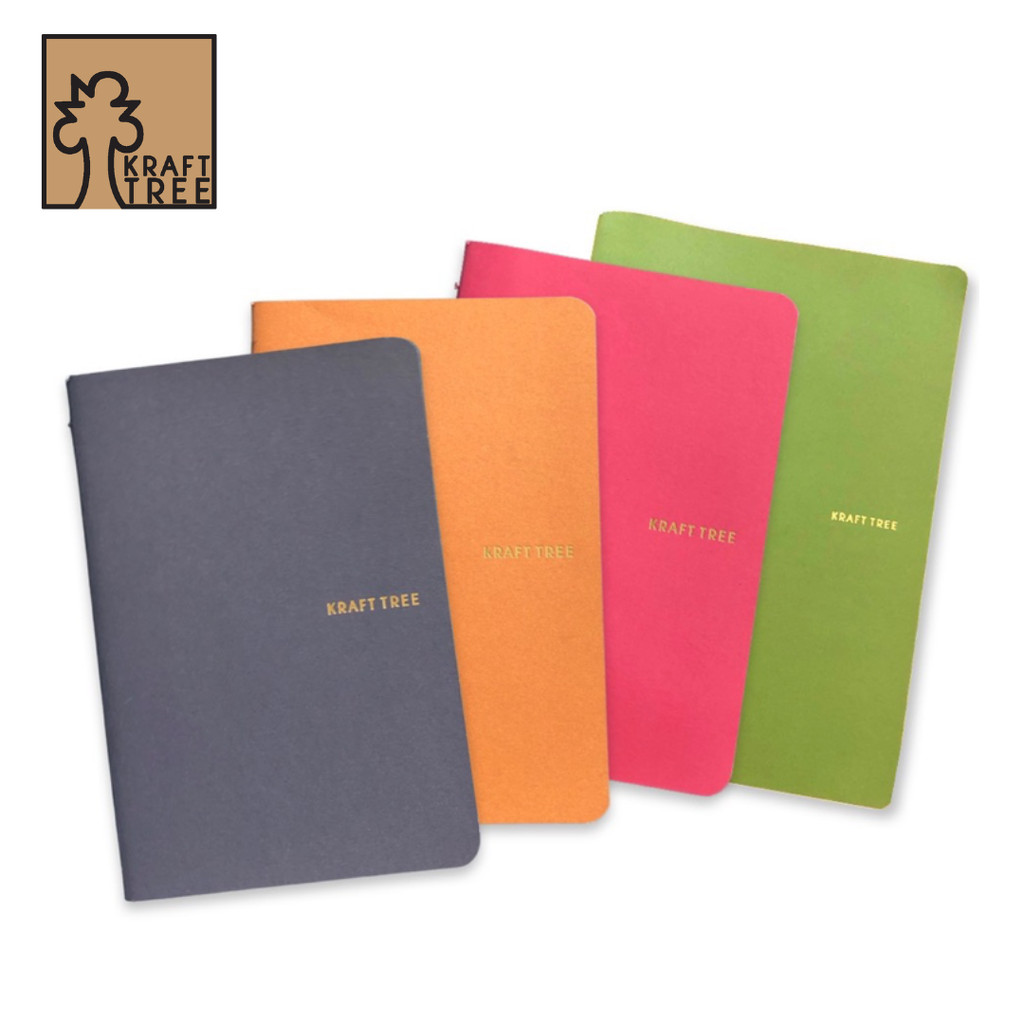 KRAFTTREE notebook Model Palette A5 Rounded Corners Without Lines ...